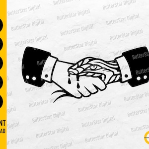 Handshake With Snake SVG | Shake Hands SVG | Animal T-shirt Decal ...