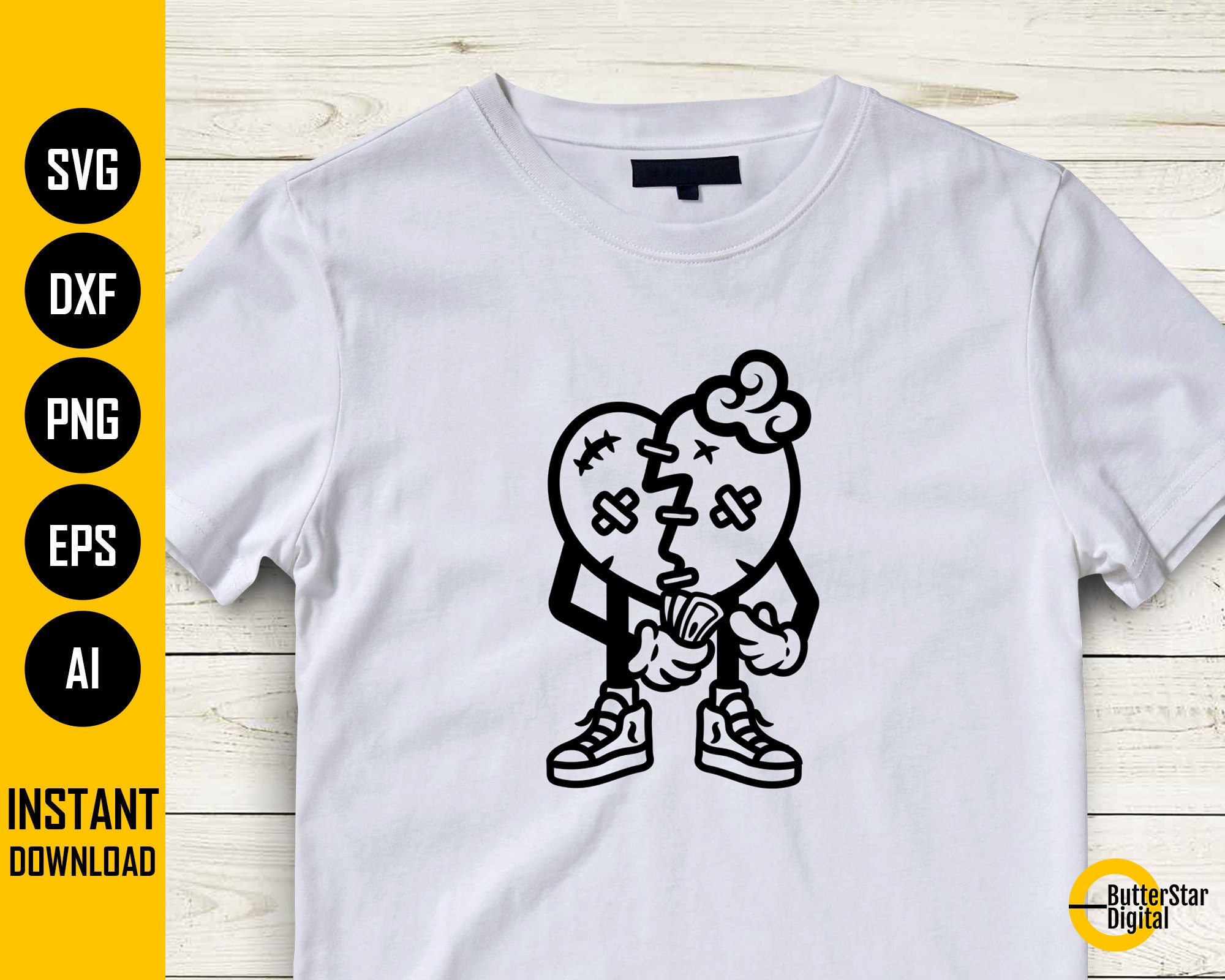 Money Heart SVG Stitches Mind Tattoo Count Coin Band Aid - Etsy