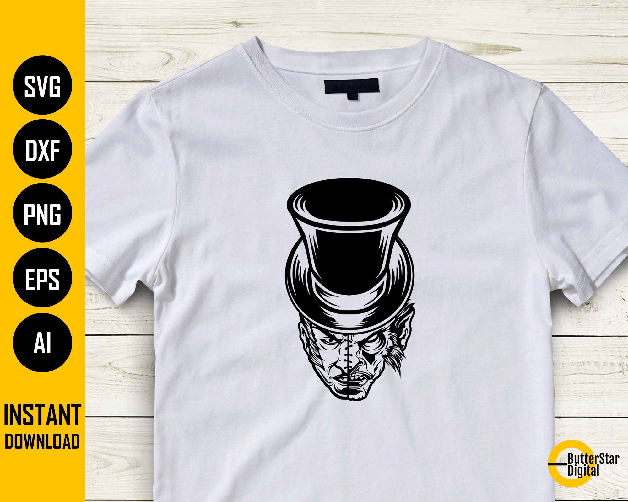 Dr. Jekyll and Mr. Hyde SVG | Horror Book Characters SVG | Monster T ...