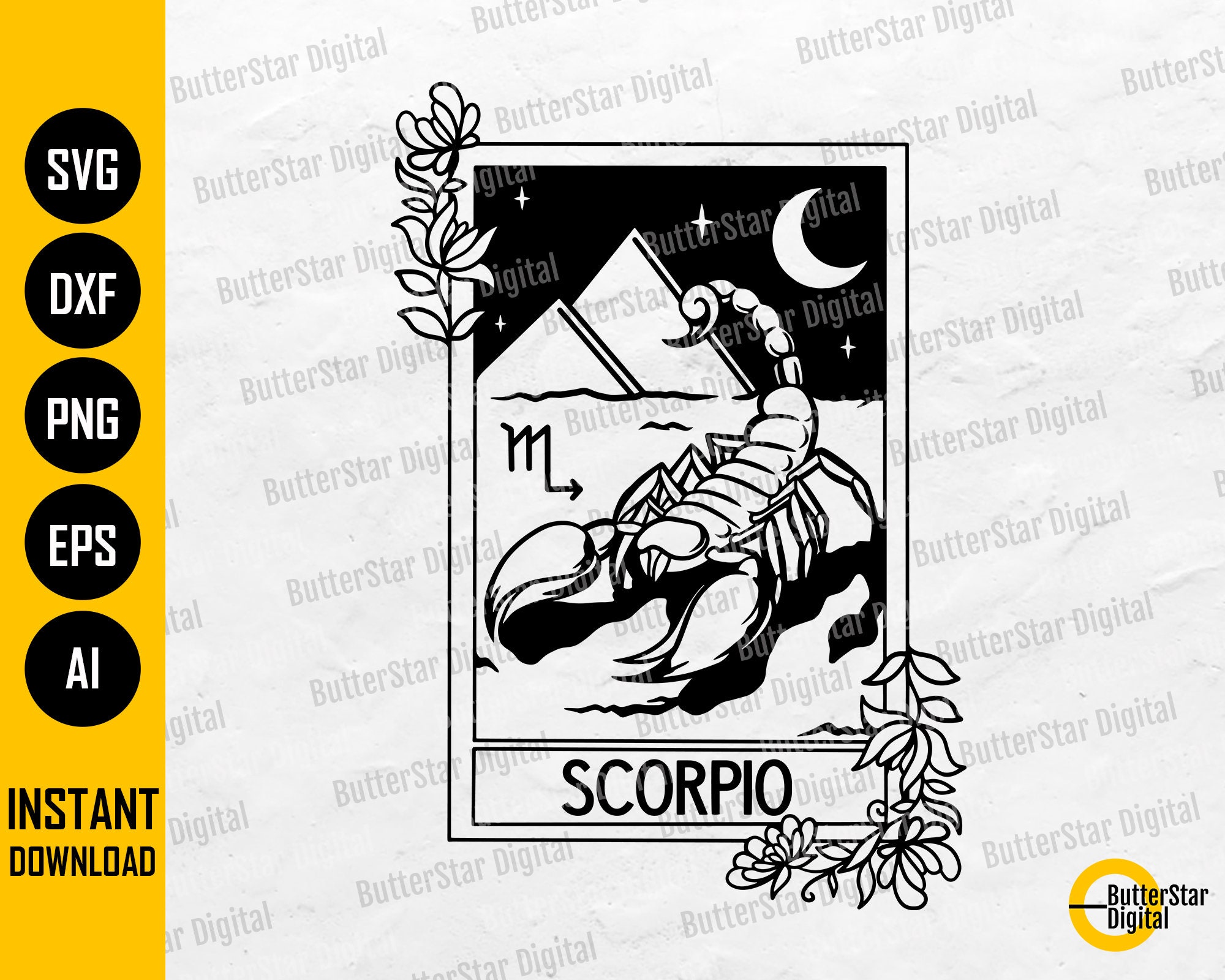 Scorpio SVG Zodiac Constellation SVG Astrology SVG - Etsy