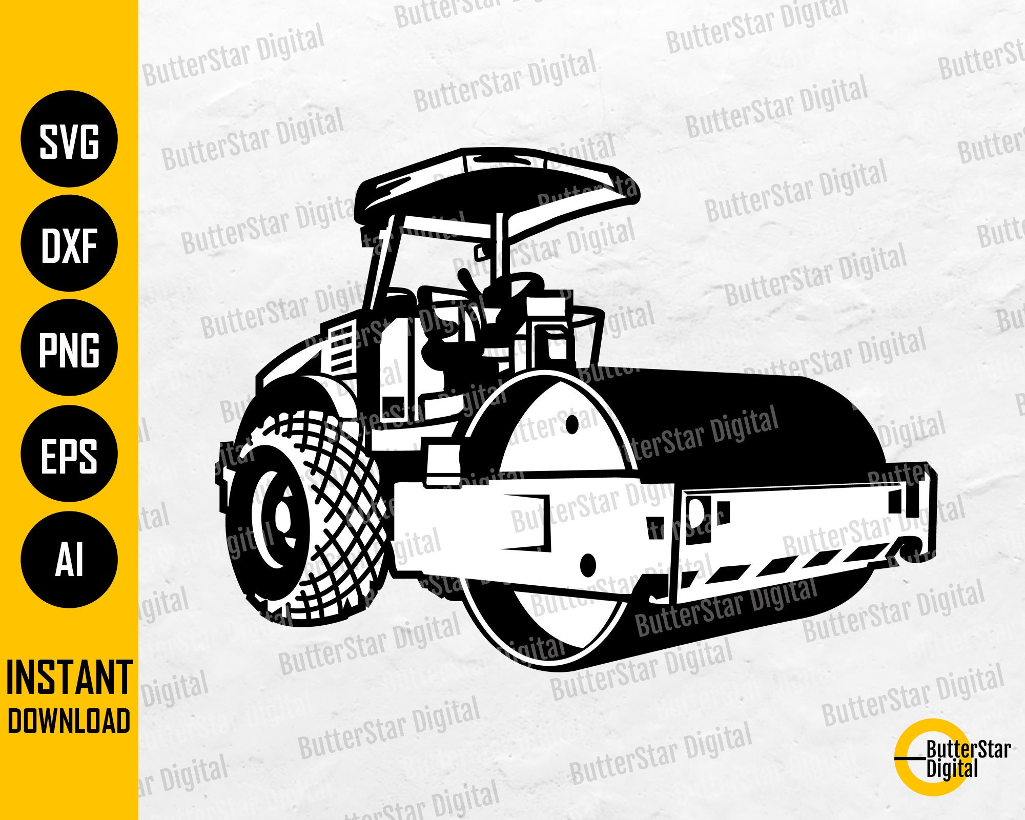 Steam Roller Clip Art