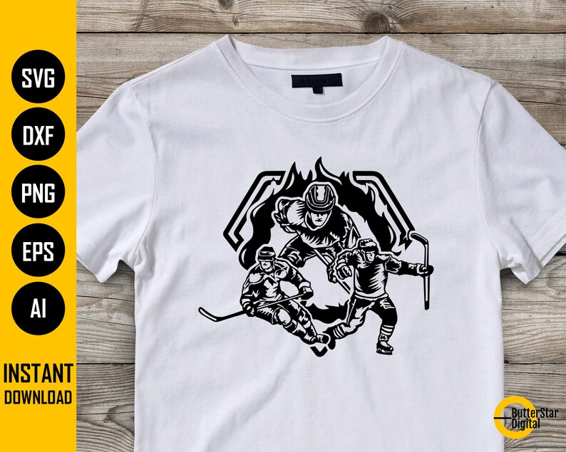 Hockey Team SVG Ice Hockey Player SVG Hockey Season SVG - Etsy