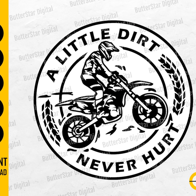 Dirt Never Hurt Svg - Etsy