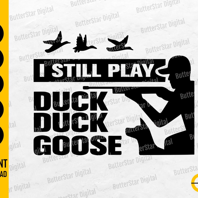 Geese Hunting Svg - Etsy