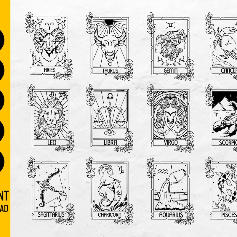 Zodiac - Etsy