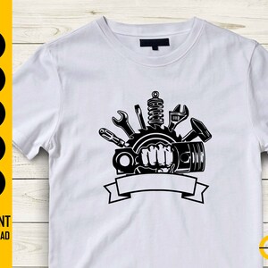 Mechanic SVG | Repair Tools SVG | Mechanic T-shirt Decal Sticker ...