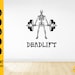 Skeleton Deadlift SVG | Gym Sticker Decal T-shirt Graphics | Cricut ...