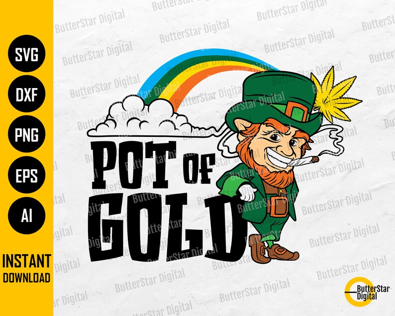 Stoner St. Patrick's Day BUNDLE SVG | Cannabis | Marijuana | Cricut ...
