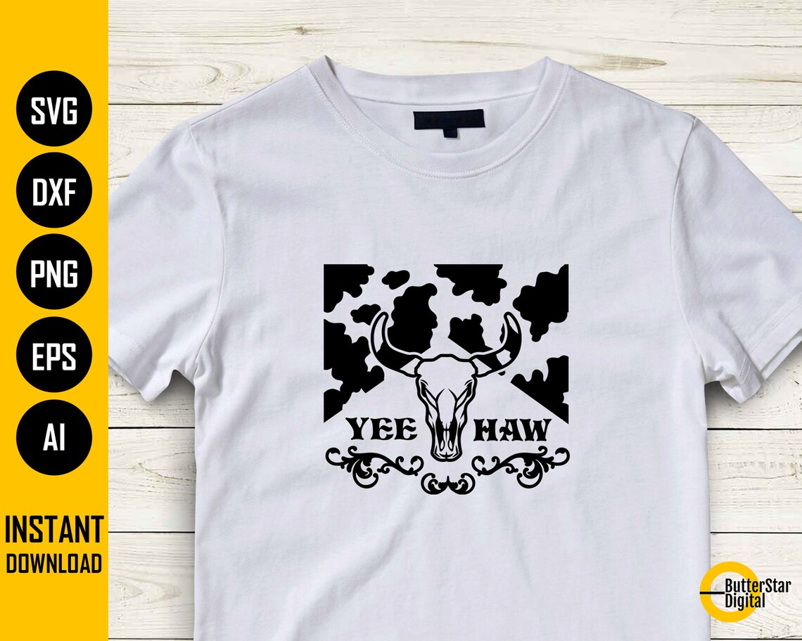 Yee Haw SVG Country SVG Western SVG Cricut Cutting Files - Etsy