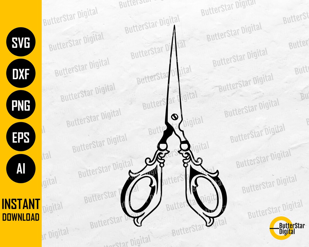 Classy Scissors SVG | Clippers SVG | Trimmer SVG | Hair Style Beauty ...