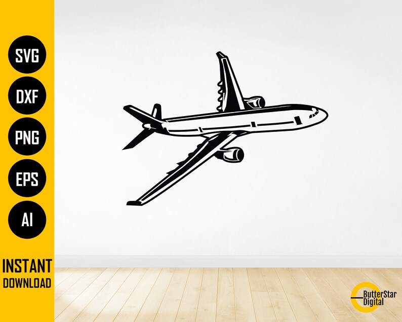 Plane SVG Aircraft SVG Pilot SVG Travel Svg Flight Svg - Etsy