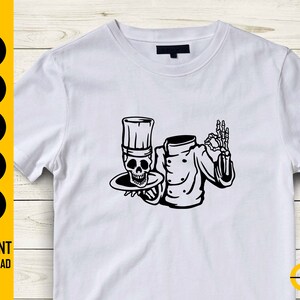 Headless Skeleton Chef SVG | Funny Cook SVG | Skull Served on A Plate ...
