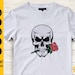Skull Rose SVG | Skeleton Biting Rose SVG | Gothic Decal T-shirt ...