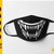 Monster Teeth Face Mask SVG | Scary Sharp Fangs Facemask | Cricut ...