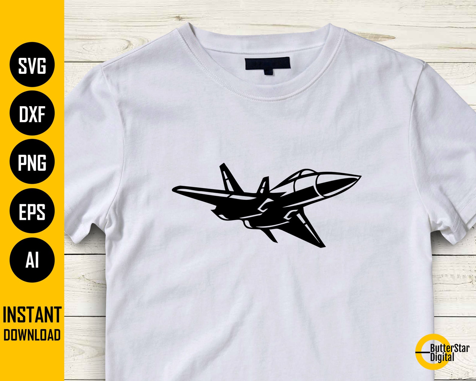 Fighter Jet SVG | Air Force SVG | Army Military Combat Aircraft Plane ...