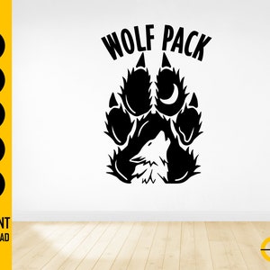 Wolf Pack SVG | Wolfpack SVG | Wild Animal T-shirt Decals Vinyl ...