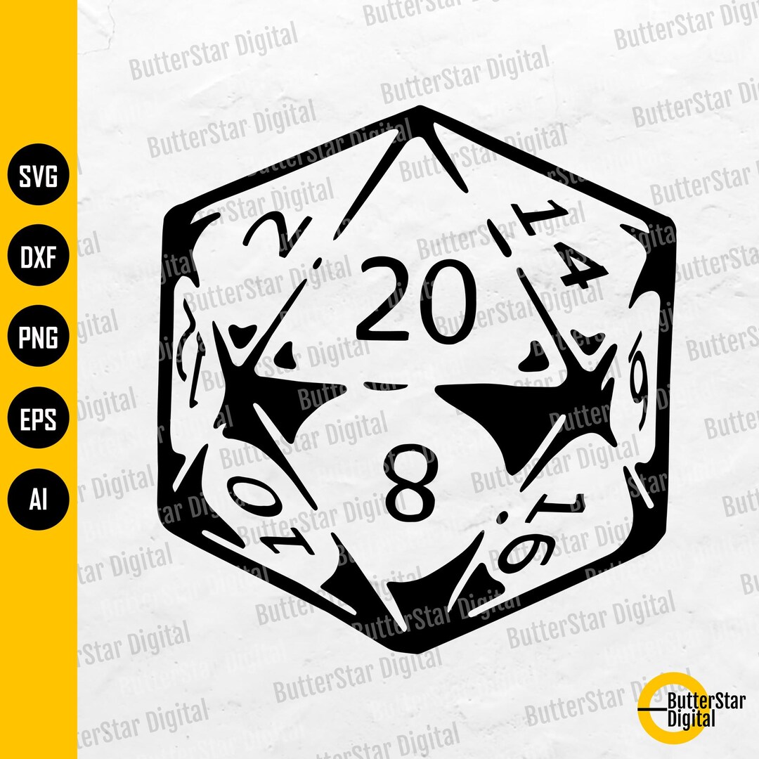Board Game Dice SVG | Polyhedral Dice SVG | Game T-shirt Drawing ...