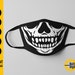 Smiling Skull Face Mask SVG | Skeleton Mouth Facemask | Bones Mask ...