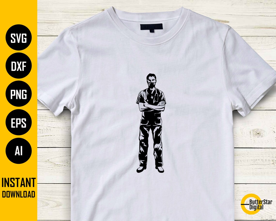 Male Nurse SVG Nurse Life SVG Nursing SVG Medical Cut - Etsy