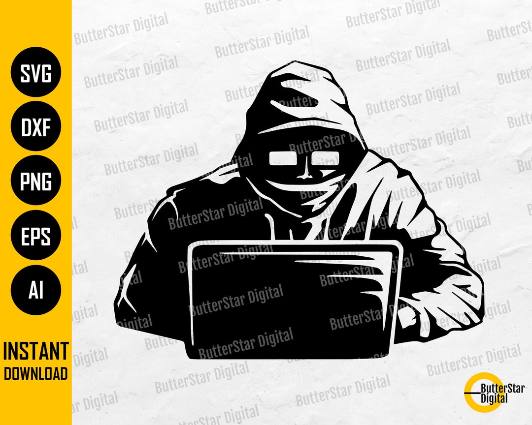 Hacker SVG | Incognito Mode SVG | Clickbait SVG | Computer T-shirt ...