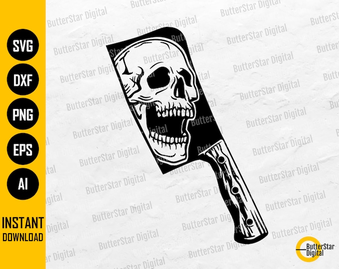 Cross Cleaver SVG Cross Knife SVG Butcher Knife Svg Chef - Etsy