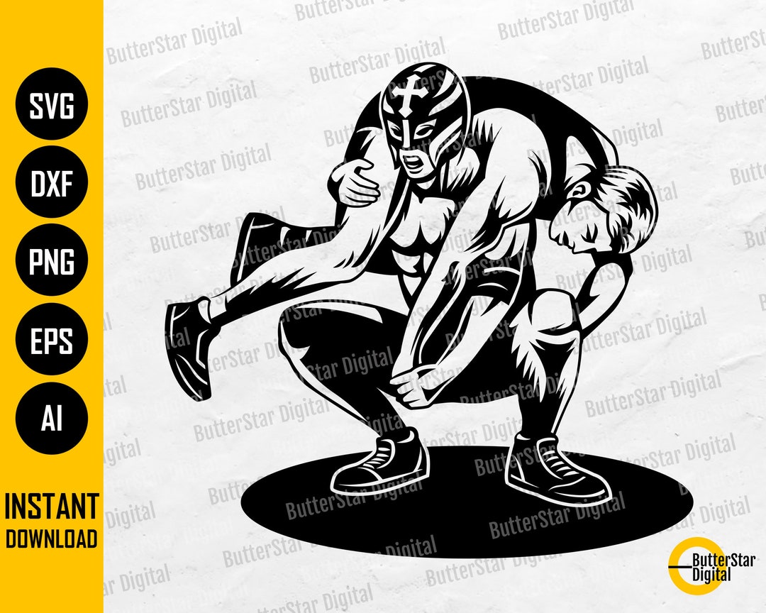 Professional Wrestling SVG | Wrestler SVG | Fighter Fight Pin Carry ...