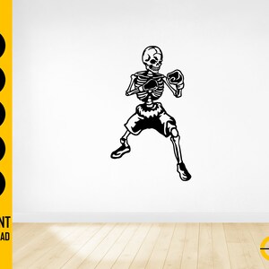 Boxer Skeleton SVG | Skull Boxing SVG | Sports Knockout Fighter Fight ...