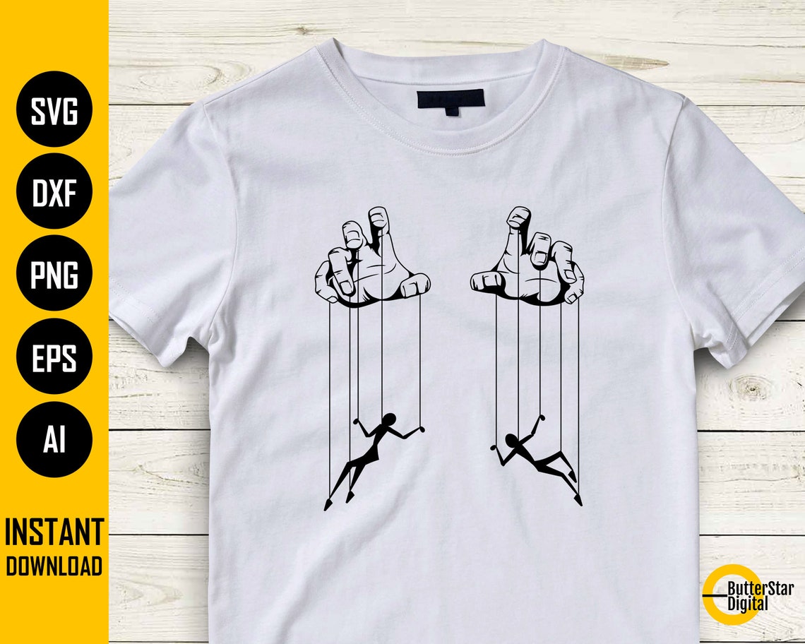 Master of Puppets SVG Puppeteer SVG Control SVG Puppet - Etsy