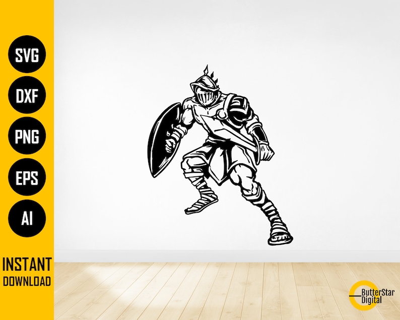 Gladiator SVG Warrior SVG Colosseum SVG Fight Combat - Etsy