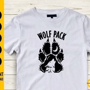 Wolf Pack SVG | Wolfpack SVG | Wild Animal T-shirt Decals Vinyl ...