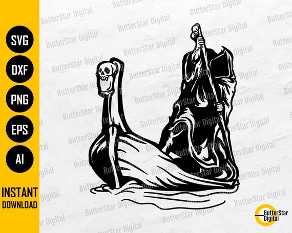 Death Ferryman SVG Charon SVG Hades SVG Greek Mythology - Etsy