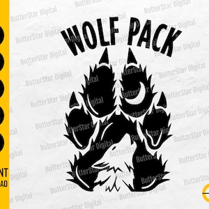Wolf Pack SVG | Wolfpack SVG | Wild Animal T-shirt Decals Vinyl ...