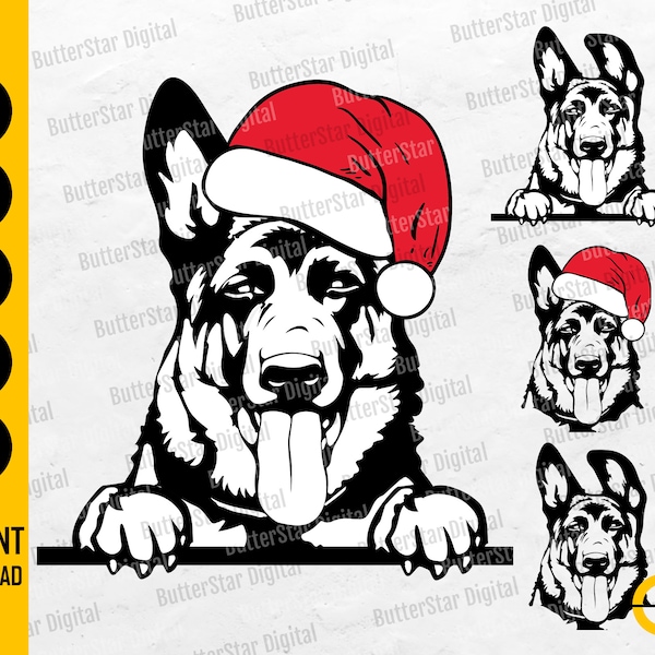German Shepherd K9 Head Decal Svg - Etsy