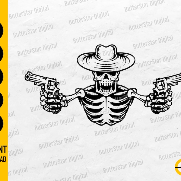 Outlaw Cowboy Svg - Etsy