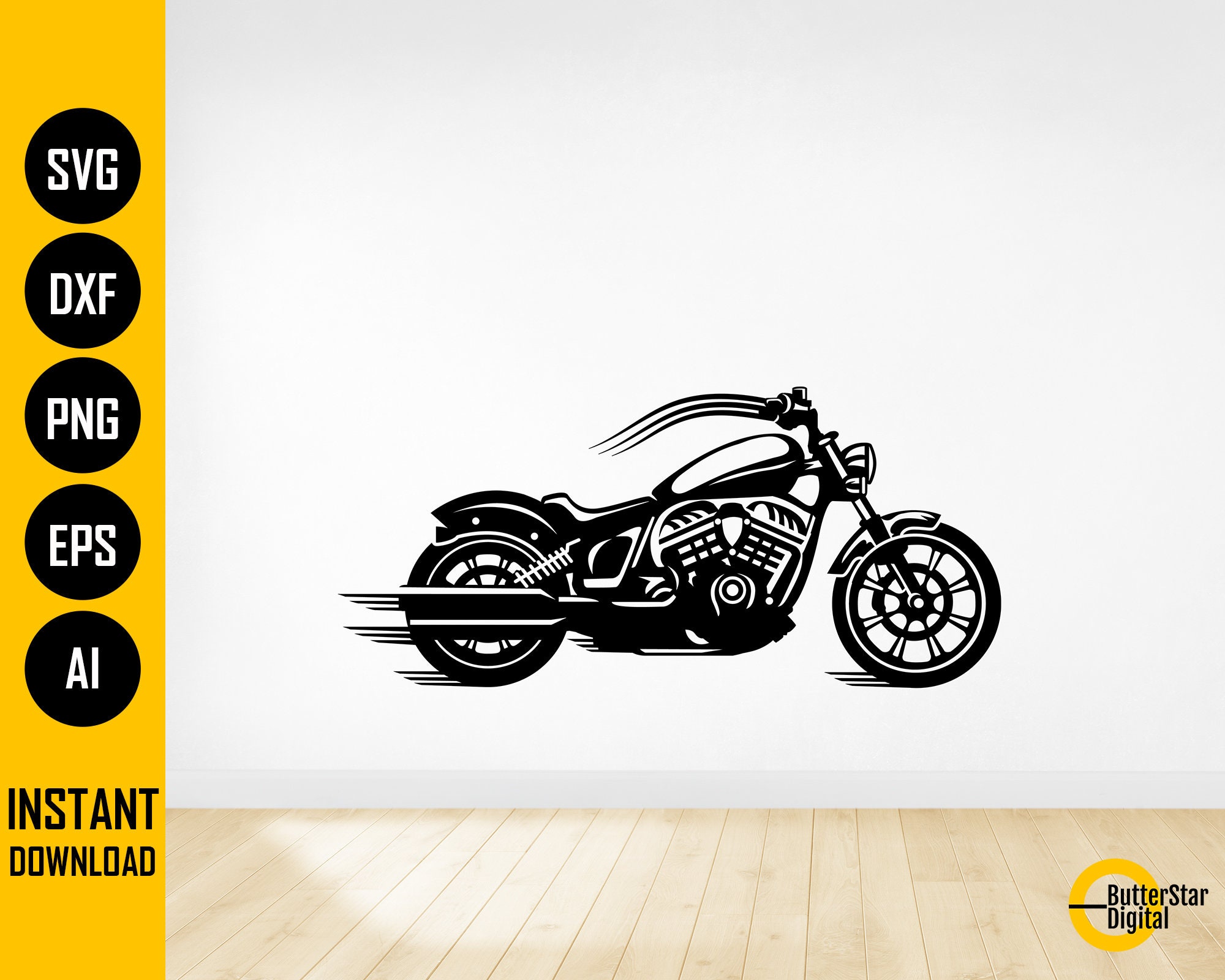 Motorcycle SVG Motorbike SVG Biker SVG Big Bike Svg - Etsy