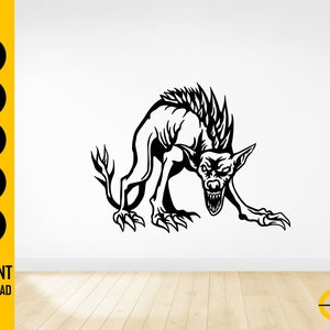 Chupacabra SVG | Legendary Creature SVG | Monster Decal T-shirt ...