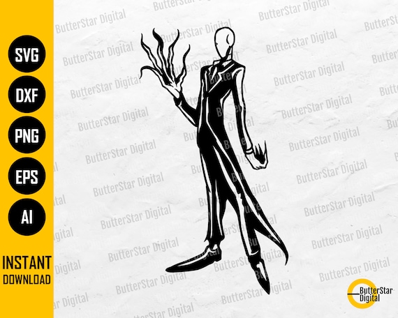 Slenderman SVG Slender Man SVG Supernatural SVG Cricut - Etsy