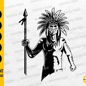 Native American SVG | Indian SVG | Indigenous People Head Dress ...
