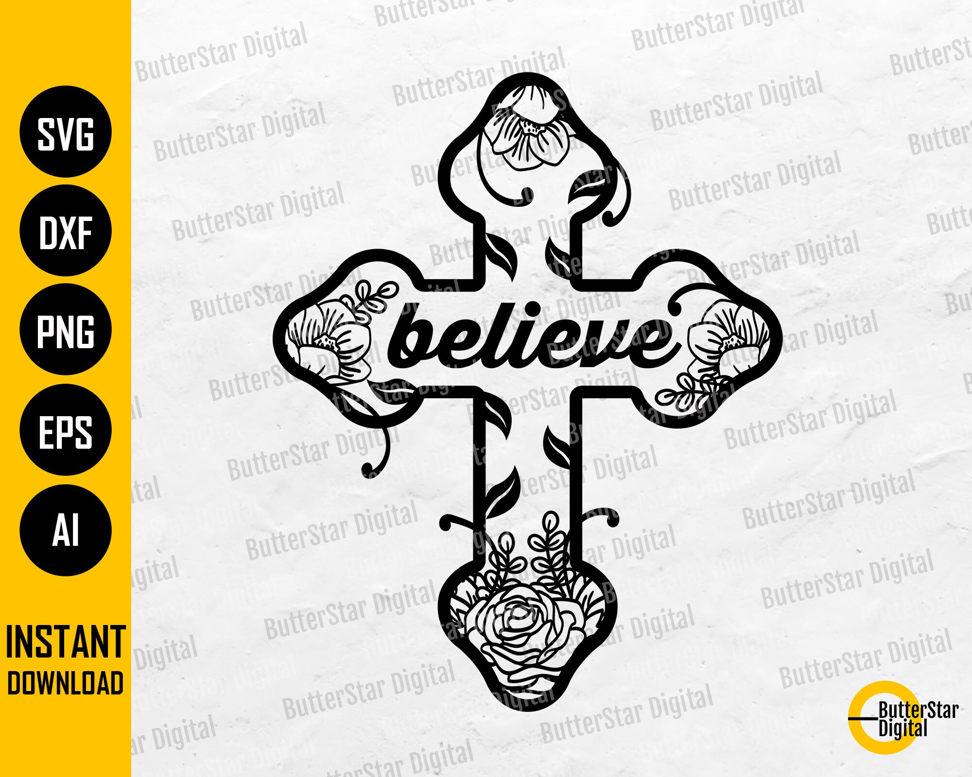 Christian Decal Clipart