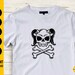 Cute Girl Crossbones SVG Crossed Bones SVG Halloween Decal T-shirt ...