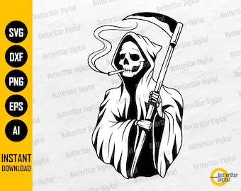 Weed grim reaper svg - Etsy México