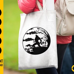 Werewolf Full Moon SVG | Halloween Wall Decals | Wolf Man Monster Decor ...