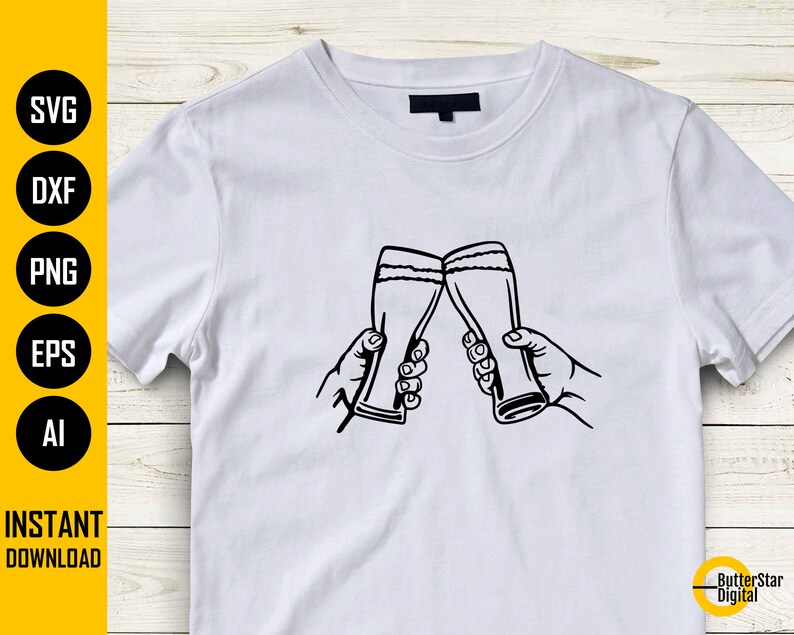 Beer Glass Cheers SVG Party SVG Celebrate Partying Drink - Etsy