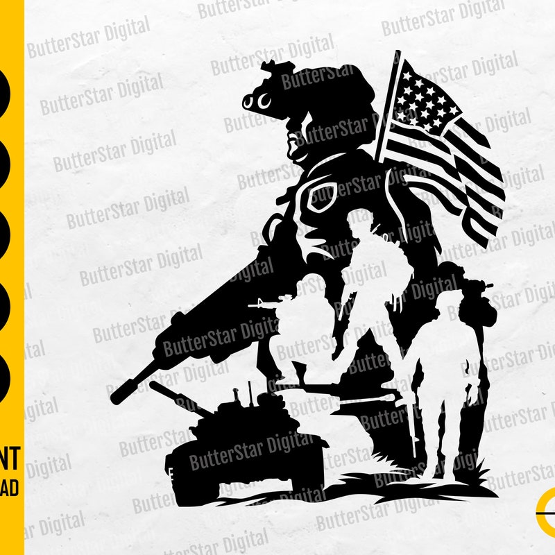 Military Cricut - Etsy