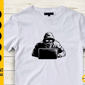 Hacker SVG | Incognito Mode SVG | Clickbait SVG | Computer T-shirt ...