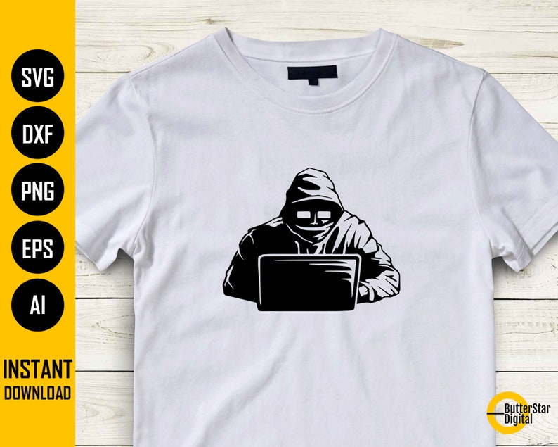 Hacker SVG Incognito Mode SVG Clickbait SVG Computer | Etsy
