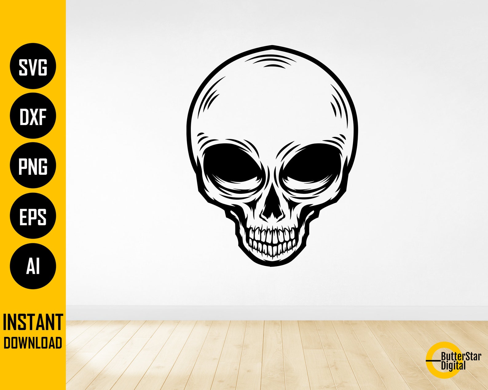 Alien Skull SVG Space Monster SVG Extra Terrestrial SVG - Etsy Canada