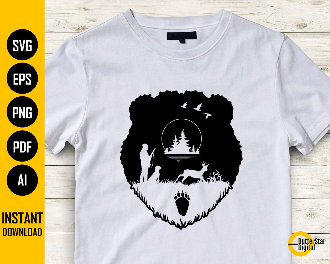 Hunting SVG Hunt Bear Duck Deer Hunter Dog Outdoors - Etsy