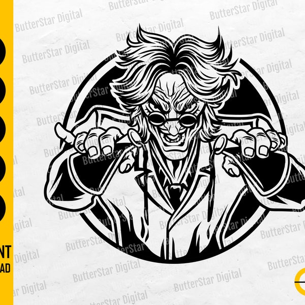 Mad Scientist Clipart - Etsy