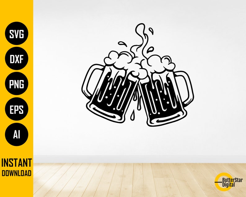 Cheers SVG Beer SVG Party SVG Celebrate Partying Drink - Etsy